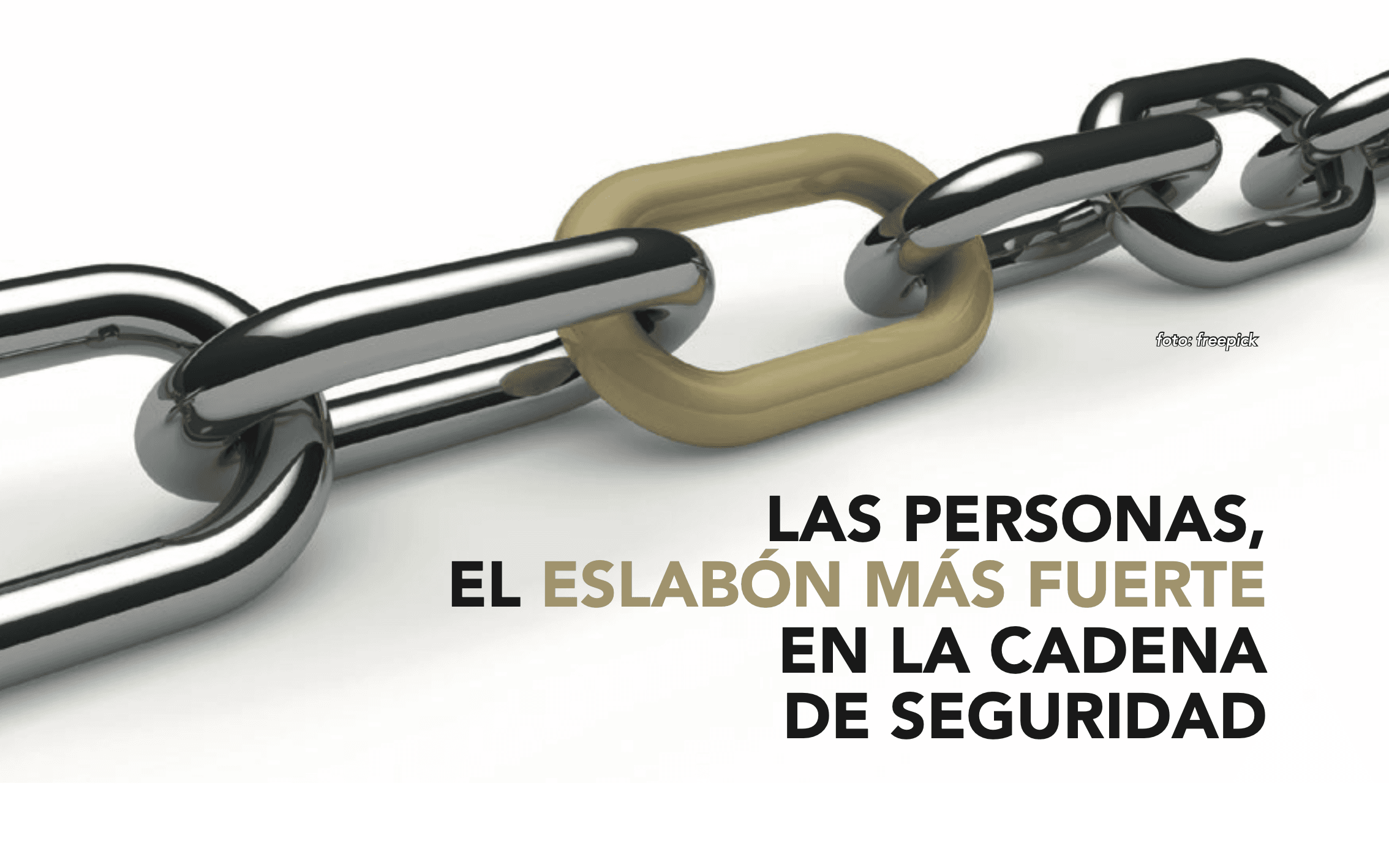 Seguridad en América | LAS PERSONAS, EL ESLABÓN MÁS FUERTE EN LA CADENA ...